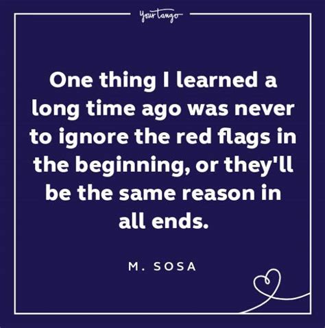 Red Flags In A Relationship Quotes Yourtango