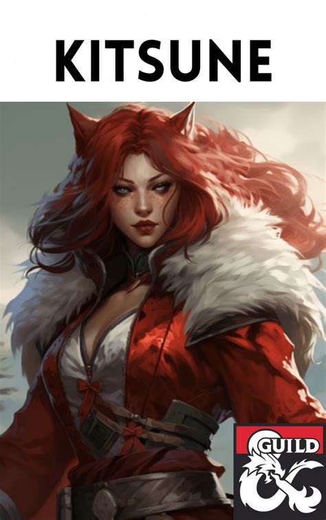 Kitsune Custom Race Option Dungeon Masters Guild