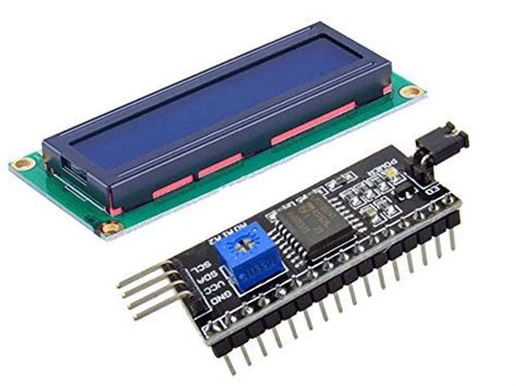 Buy Roboticspare 16x2 Lcd Display With I2c Module For Compatatable With