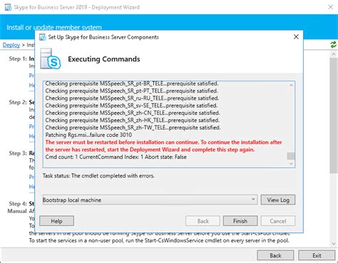 Installing Skype4b On Server 2016 Dont Let The Skype For Business 2019 Installer Update