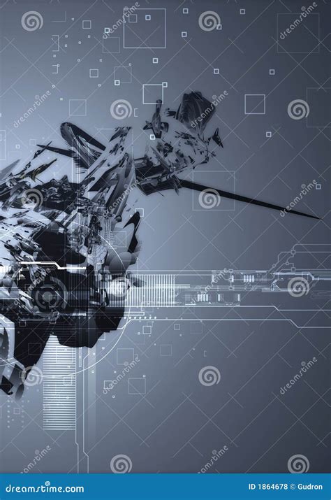Abstract Tech Background Royalty Free Stock Photos Image
