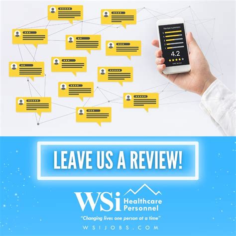 Wsi Healthcare Personnel Inc On Linkedin Reviews Talent Positivereviews Healthcarejobs