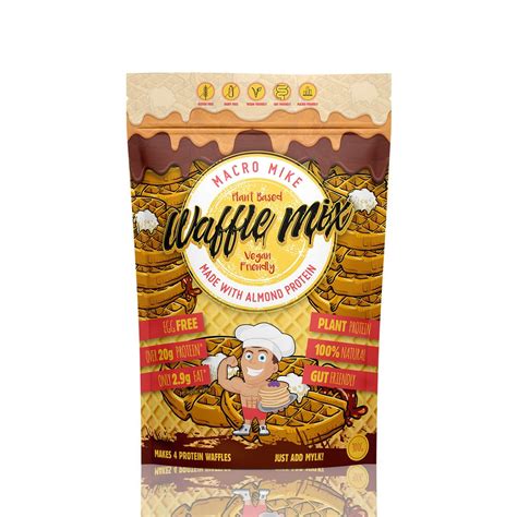Macro Mike Protein Waffle Mix 300g Buy Now With Afterpay