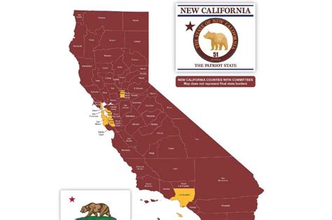 New California State Map Map Of California Depicting The State