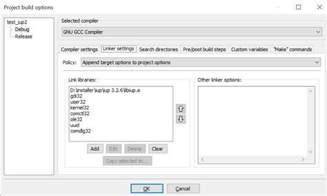 Using Iup On Windowsmingw Dswsis Data Bit