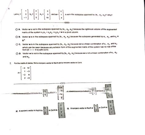 If The First Question Is Not Clear It Says