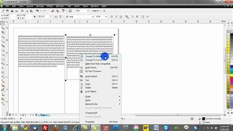 coreldraw x5 text effects shoesfalas