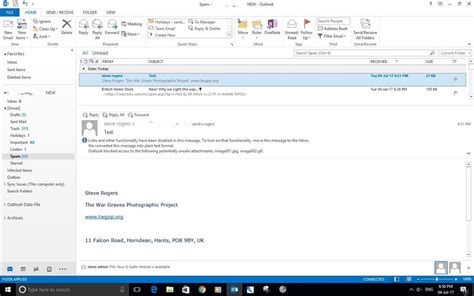 Outlook Blocking Attachments In Signature Block Microsoft Community