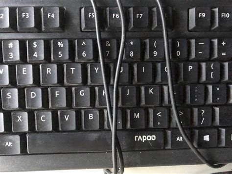 Rapoo X120 Wired Keyboard And Mouse Computers Tech Parts Accessories Computer Keyboard On