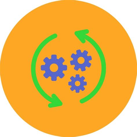 Setting Process Icon Premium Vector