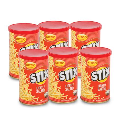 Kitco Potato Sticks Assorted Value Pack 6 X 45 G Online At Best Price Lulu Uae