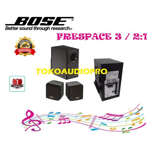 Jual Speaker Bose Freespace 3 2 In 1 Paket Speaker Shopee Indonesia