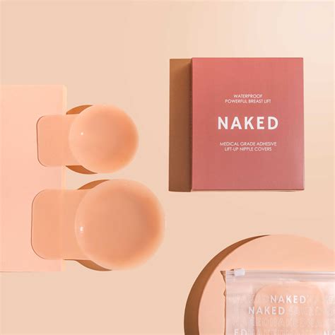 Naked ปิดจุกยกกระชับ บราดึงนม ปิดสีจุกมิด 100 กาวเกรดการแพทย์ ซิลิโคนปิดจุกยกกระชับ Rabbit Bra