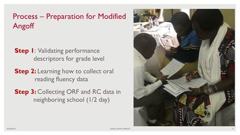 Ppt Setting Fluency Benchmarks In Rwanda Using Modified Angoff Method