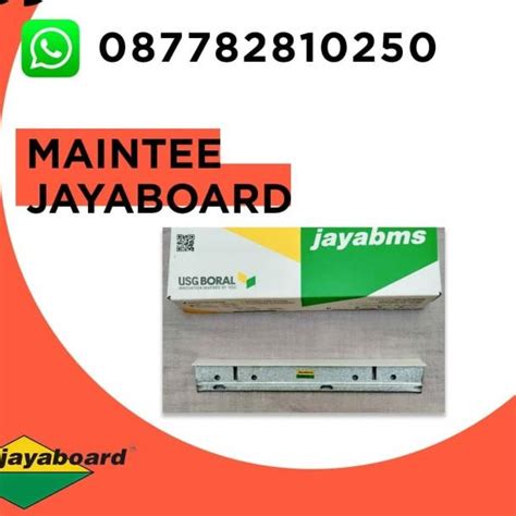 Jual Jayaboard Maintee Pn 400 Rangka Akustik Acoustic Main Tee Crosstee Shopee Indonesia