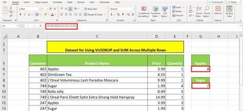 How To Use Vlookup To Sum Multiple Rows In Excel 3 Methods Pc Guide