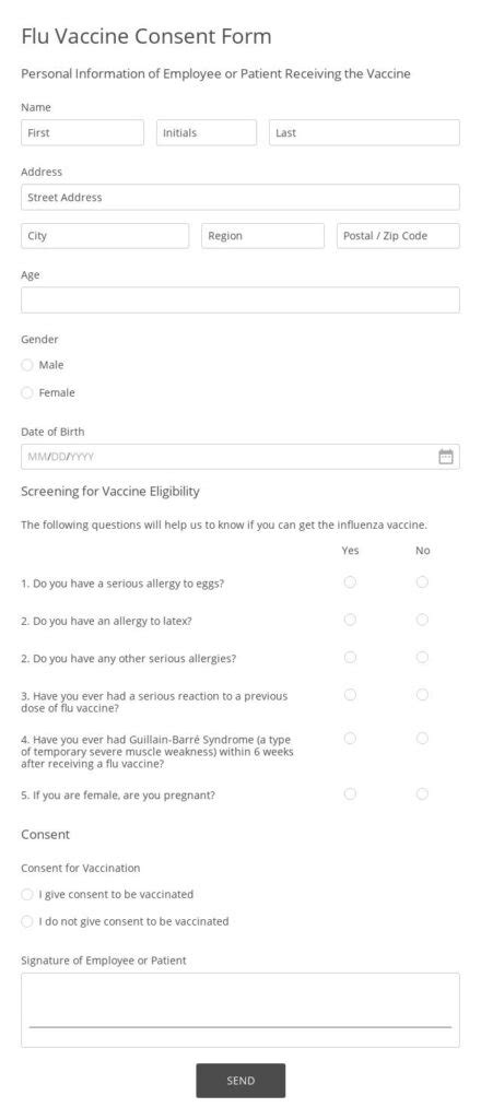 Safety Declaration Form Template 123 Form Builder