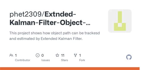 GitHub Phet Extnded Kalman Filter Object Tracking In D This Project Shows How Object