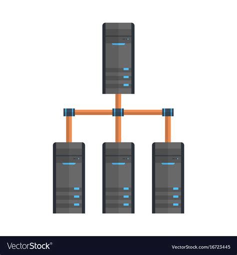 Data Center Icon Cloud Computer Connection Hosting