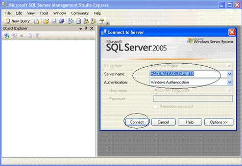 Usando O SQL Server Management Studio