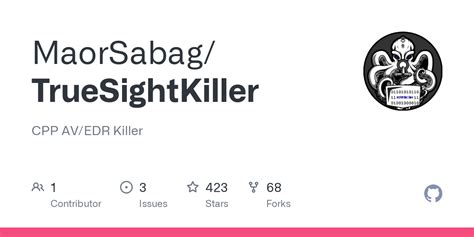 Github Maorsabagtruesightkiller Cpp Avedr Killer