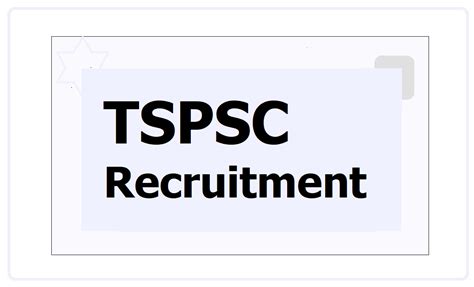 TSPSC Group Recruitment Notification Application Form The Jobs Update