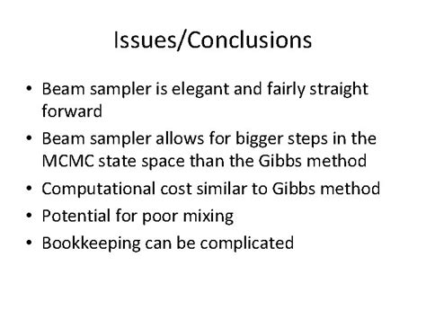 Beam Sampling For The Infinite Hidden Markov Model
