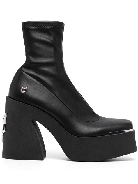 NAKED WOLFE Illuminate 140mm Platform Boots Smart Closet