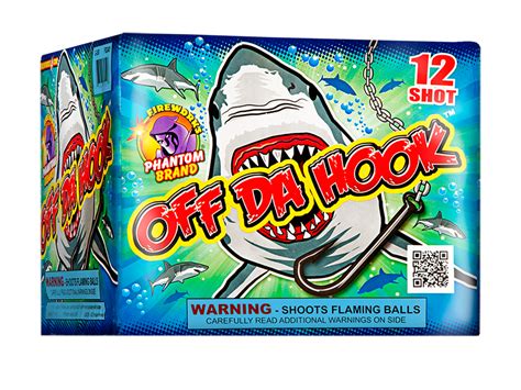 Off Da Hook 12 Shot Phantom Fireworks
