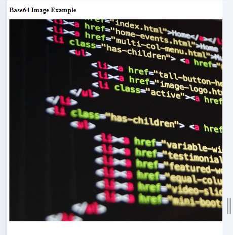 How To Display Base64 Images In HTML MindStick