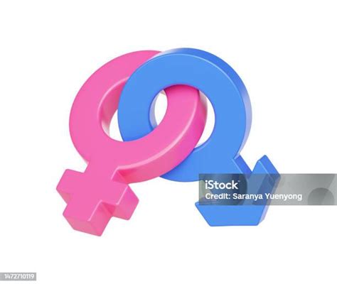 여성과 남성 성별 기호 커플 관계 요소 3d 배경 그림 2명에 대한 스톡 사진 및 기타 이미지 2명 3차원 형태 개념
