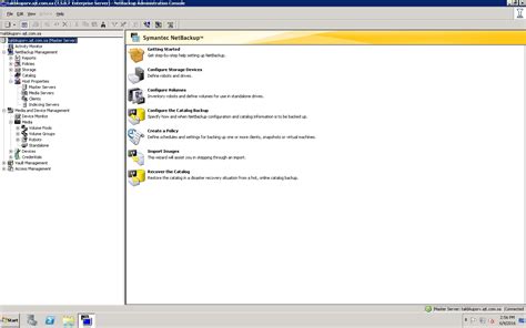 Netbackup Console Donot Have Storage Drop Down S Vox