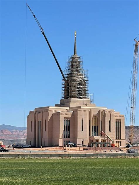 Latest News On The Red Cliffs Utah Temple