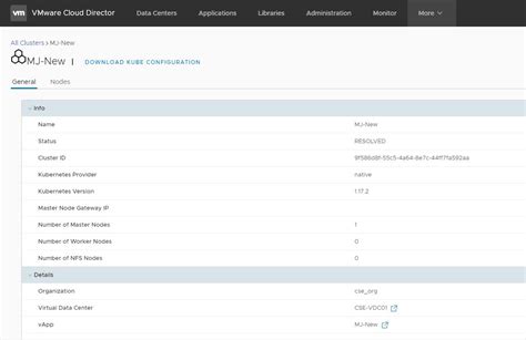 Vcd Container Service Extension Series Part 4 Tenant Onboarding And K8