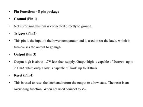 PPT IC TIMER PowerPoint Presentation Free Download ID