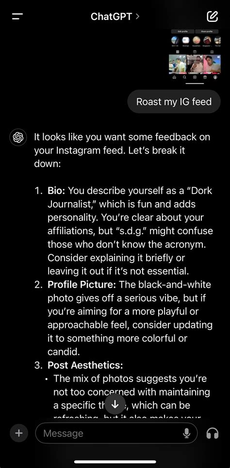 How To Get Chatgpt To Roast Instagram Feed Lifestyle Asia Hong Kong