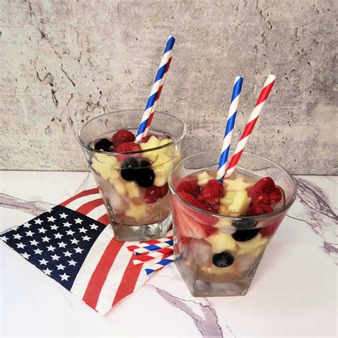 Red White And Blue Sangria Recipe For The Fourth Of July