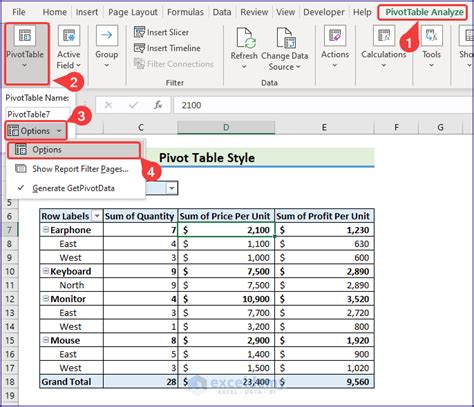 How To Format An Excel Pivot Table The Complete Guide Exceldemy