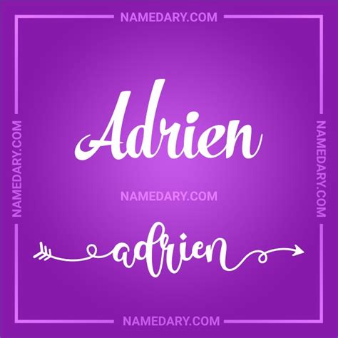 Adrien Meaning Origin Traits And More Namedary