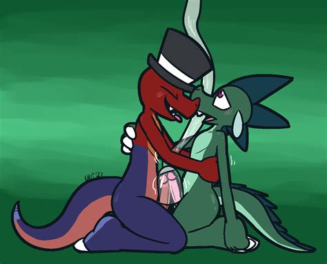 Rule Alligator Alligatorid Anthro Anthro On Anthro Augustus Hs Black Clothing Black