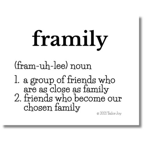 Framily Tailor Joy