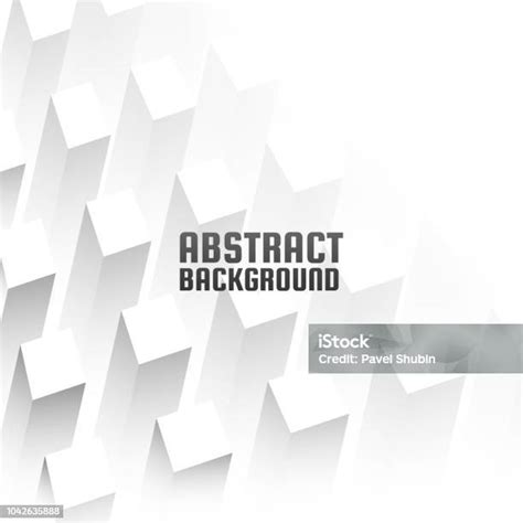 흰색 블록 기하학적 배경입니다 3d 추상 벡터 건설입니다 3차원 형태에 대한 스톡 벡터 아트 및 기타 이미지 3차원 형태