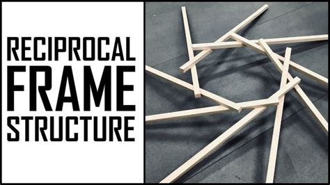 Reciprocal Frame Structures