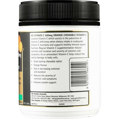 Vitamin C Chewable Tablets Woolworths At Mitchell Cushing Blog