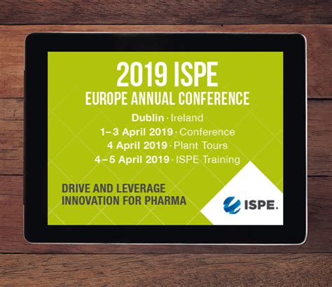 2019 ISPE Europe Annual Conference
