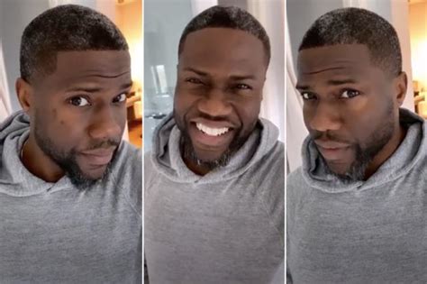Kevin Hart Embracing His Natural Gray Hair During Quarantine
