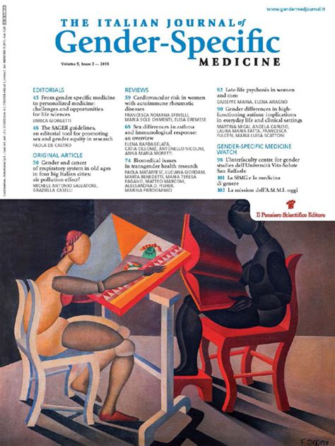 Journal Of Sex And Gender Specific Medicine Official Journal Of The International Society Of