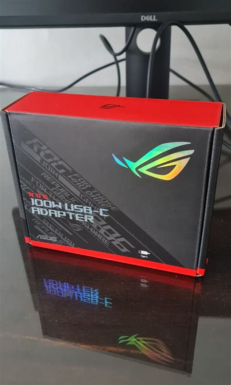 ASUS ROG 100W USB C Adapter Computers Tech Parts Accessories Cables Adaptors On Carousell