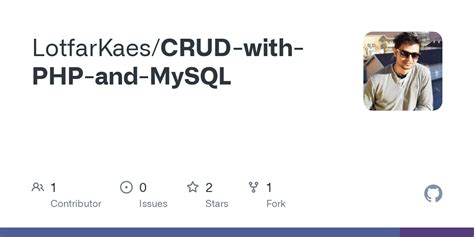 Github Lotfarkaes Crud With Php And Mysql