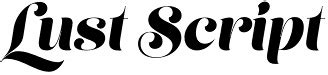 Lust Script Font Sexy As The Flowing Curves Of A Womans Body
